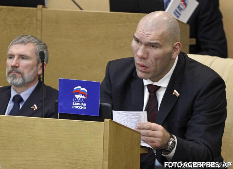 FOTOGRAFIA ZILEI Politicianul Nikolai Valuev - HotNews.ro